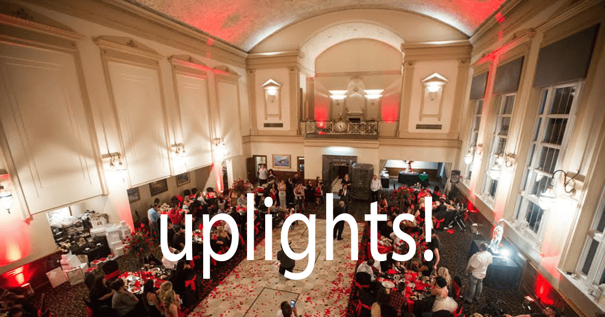 UPLIGHTING by Stagecraft Production Service